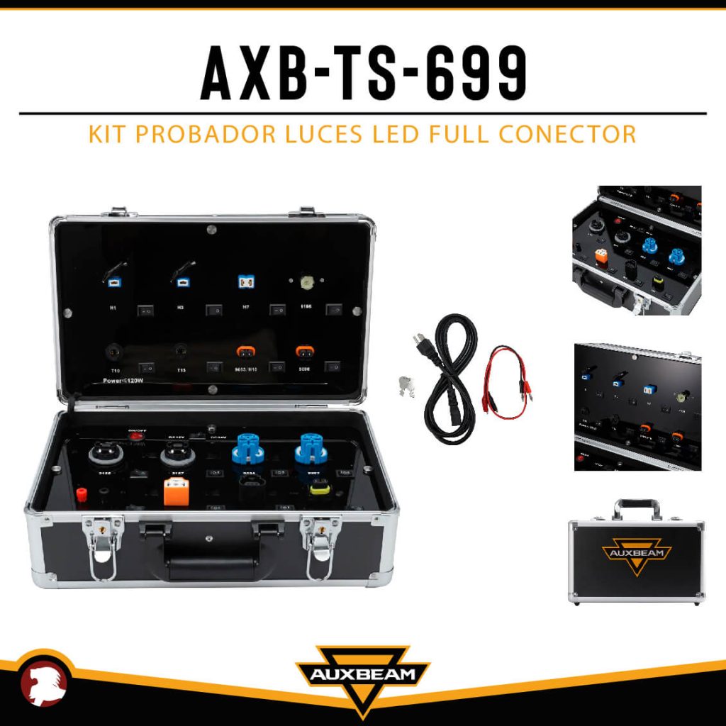 KIT PROBADOR LUCES LED FULL CONECTOR - REACSA