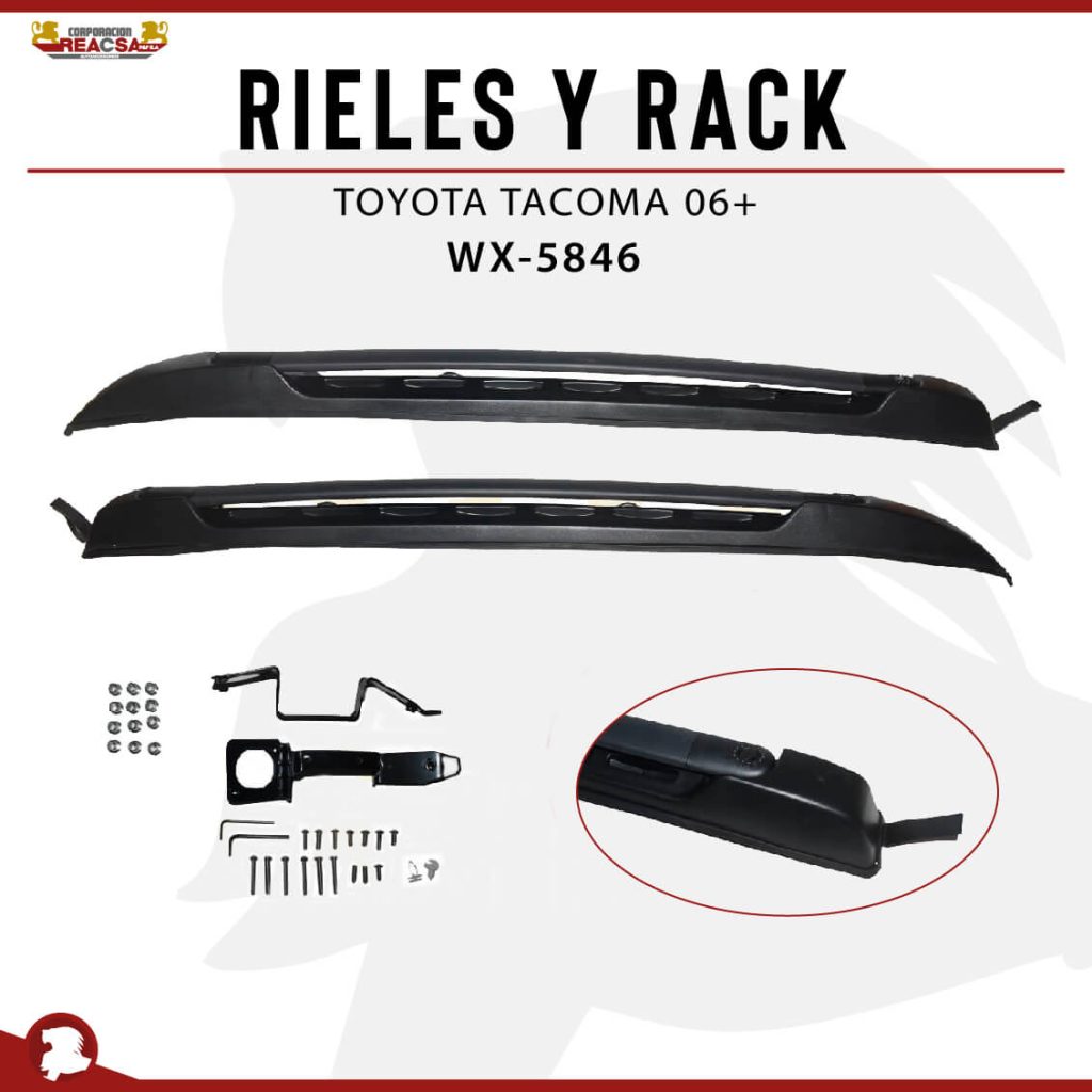 RIELES Y RACK TYT TACOMA 06-23 - REACSA